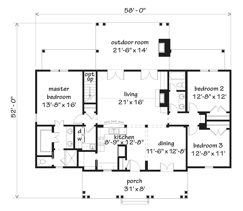 Wisteria Lane House Plan | Southern Living House Plans
